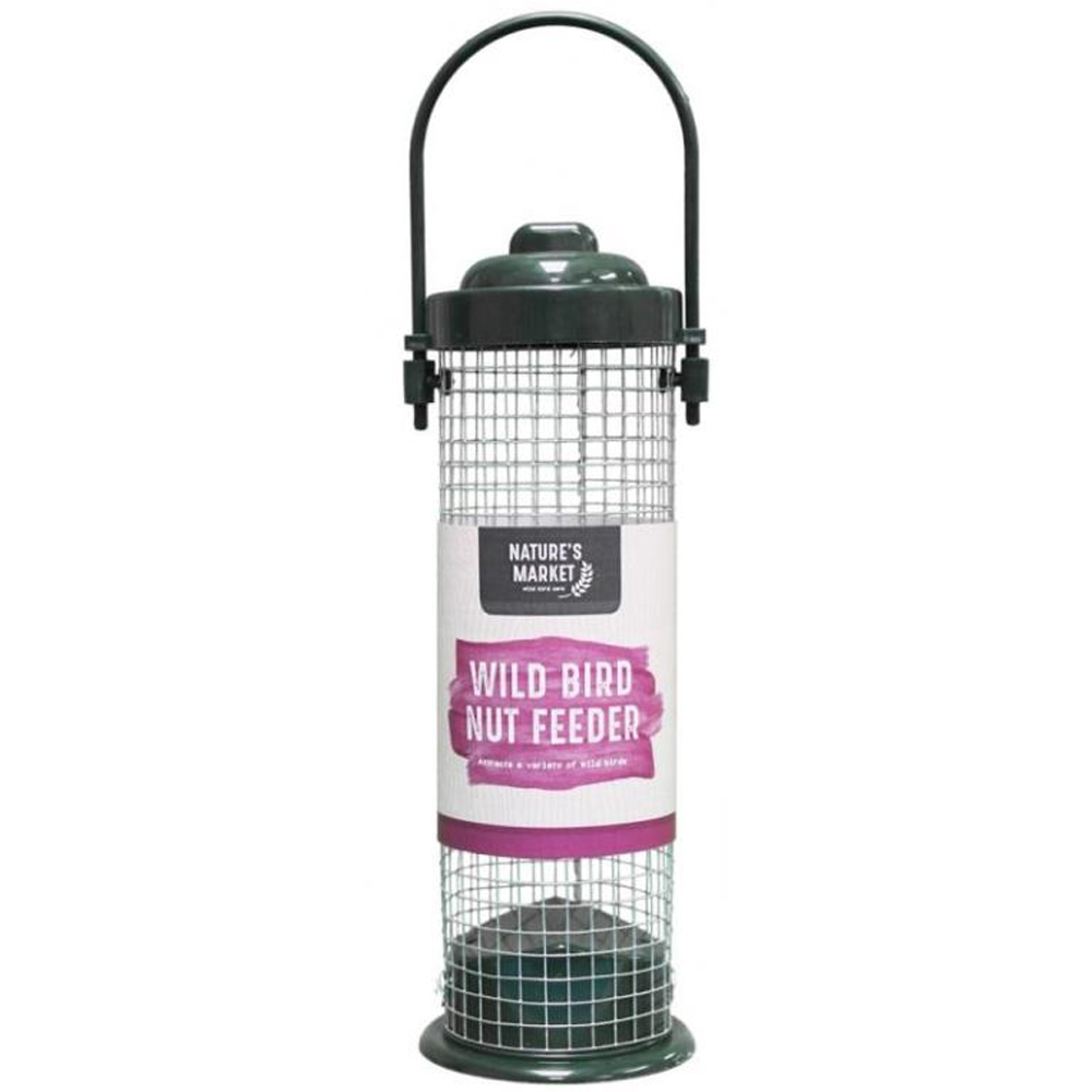 Wild Bird Standard Green Nut Feeder - Budget Seeds