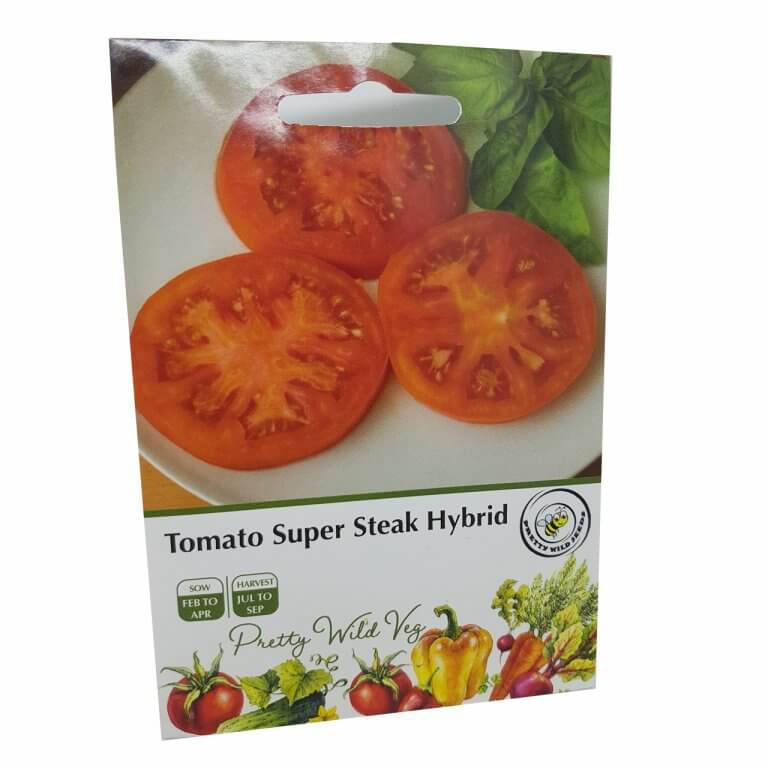 Pictorial Tomato Supersteak F1 - Budget Seeds
