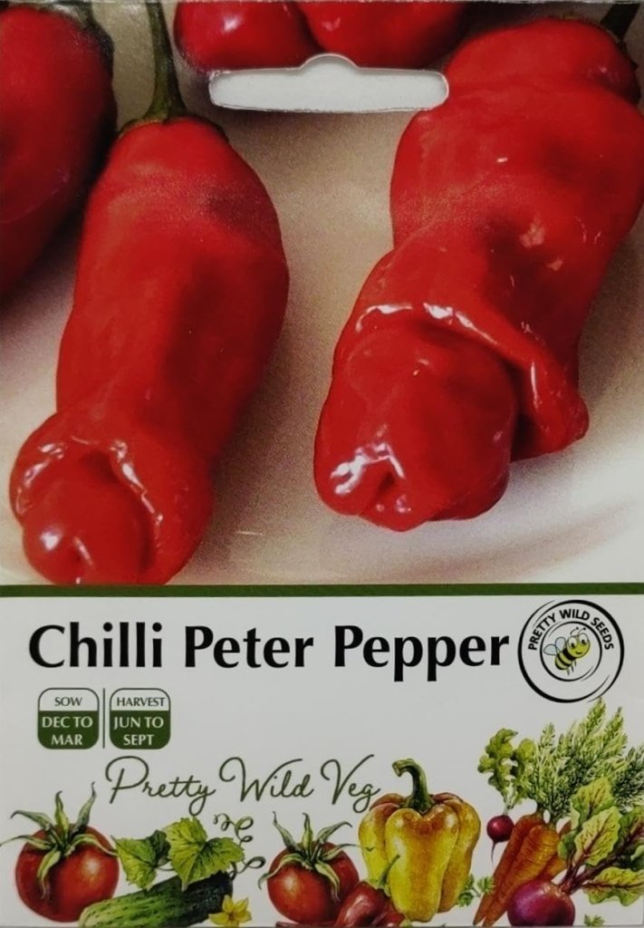 Peter Pepper Chilli Pepper Plant Collection Only - Budget Seeds
